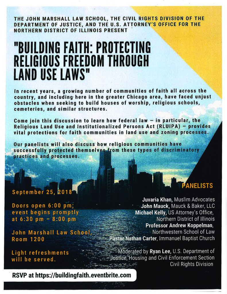 Building Faith: Protecting Religious Freedom Through Land Use Laws ...