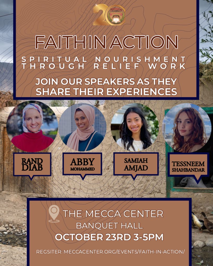 Faith in Action – Spiritual nourishment through relief work – The Mecca ...