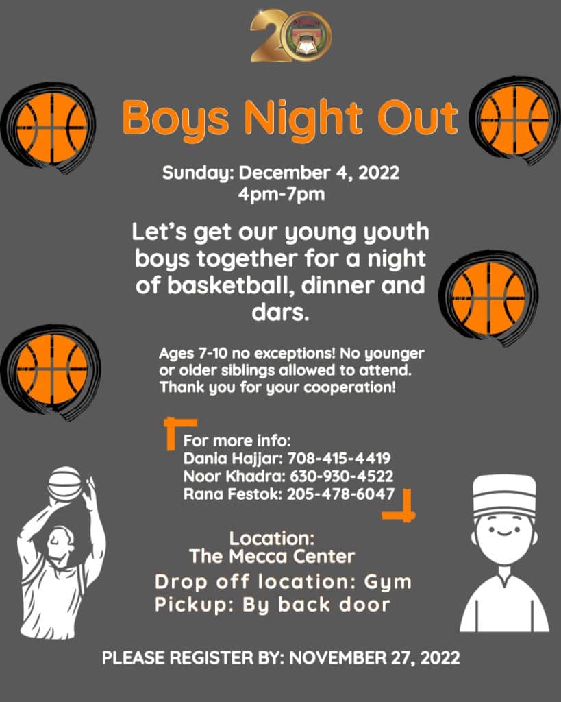 Boys Night Out – The Mecca Center