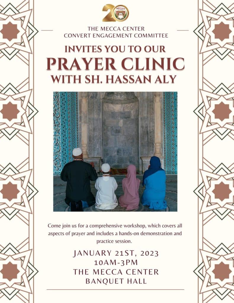 Prayer Clinic – The Mecca Center