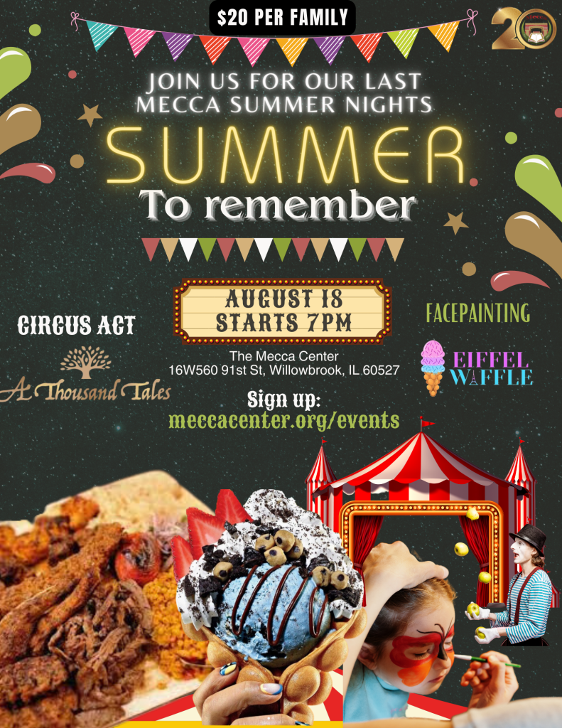 Mecca Summer Nights- Summer to Remember – The Mecca Center