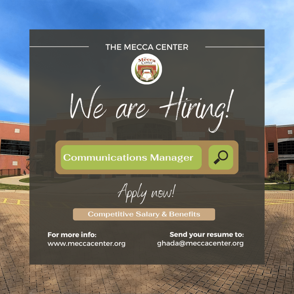 We Are Hiring A Communications Manager The Mecca Center we-are-hiring-a-communications-manager-the-mecca-center