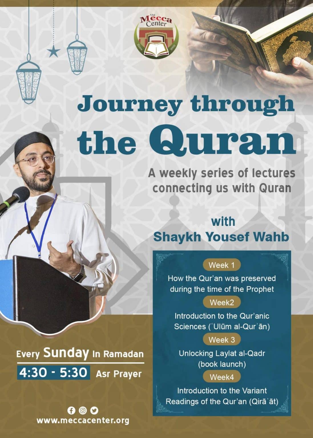 Journey through the Quran – The Mecca Center