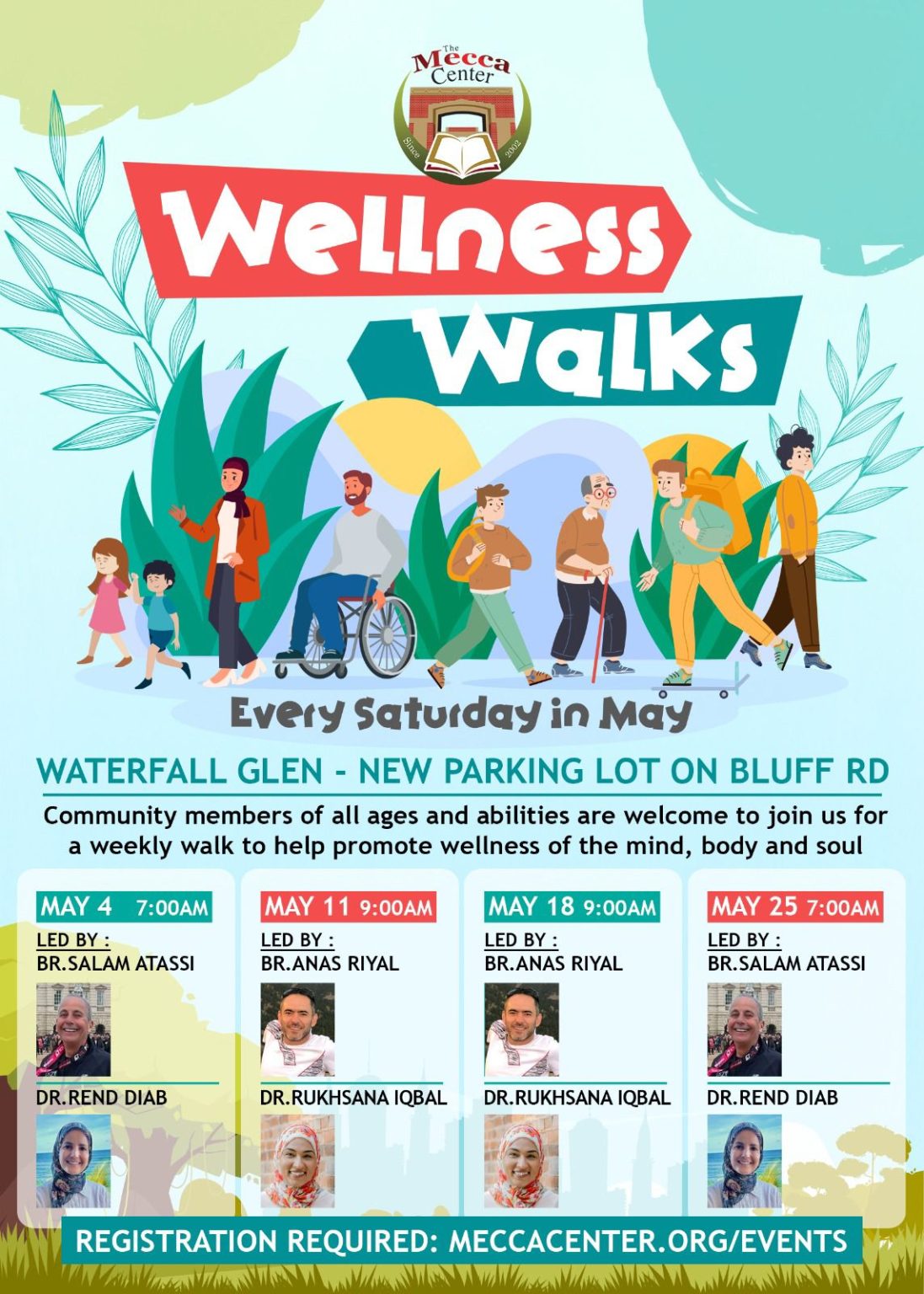 Wellness Walks – The Mecca Center