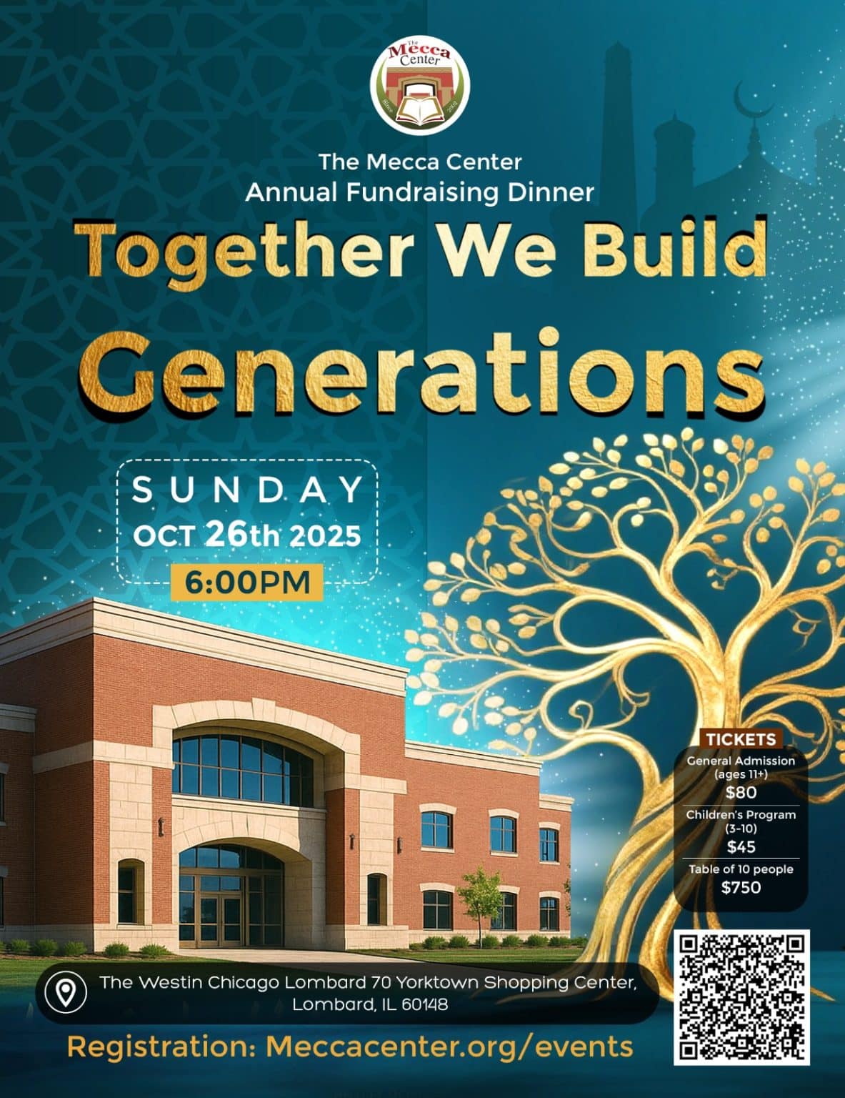 The Mecca Center Annual Fundraising Dinner 2025 – The Mecca Center