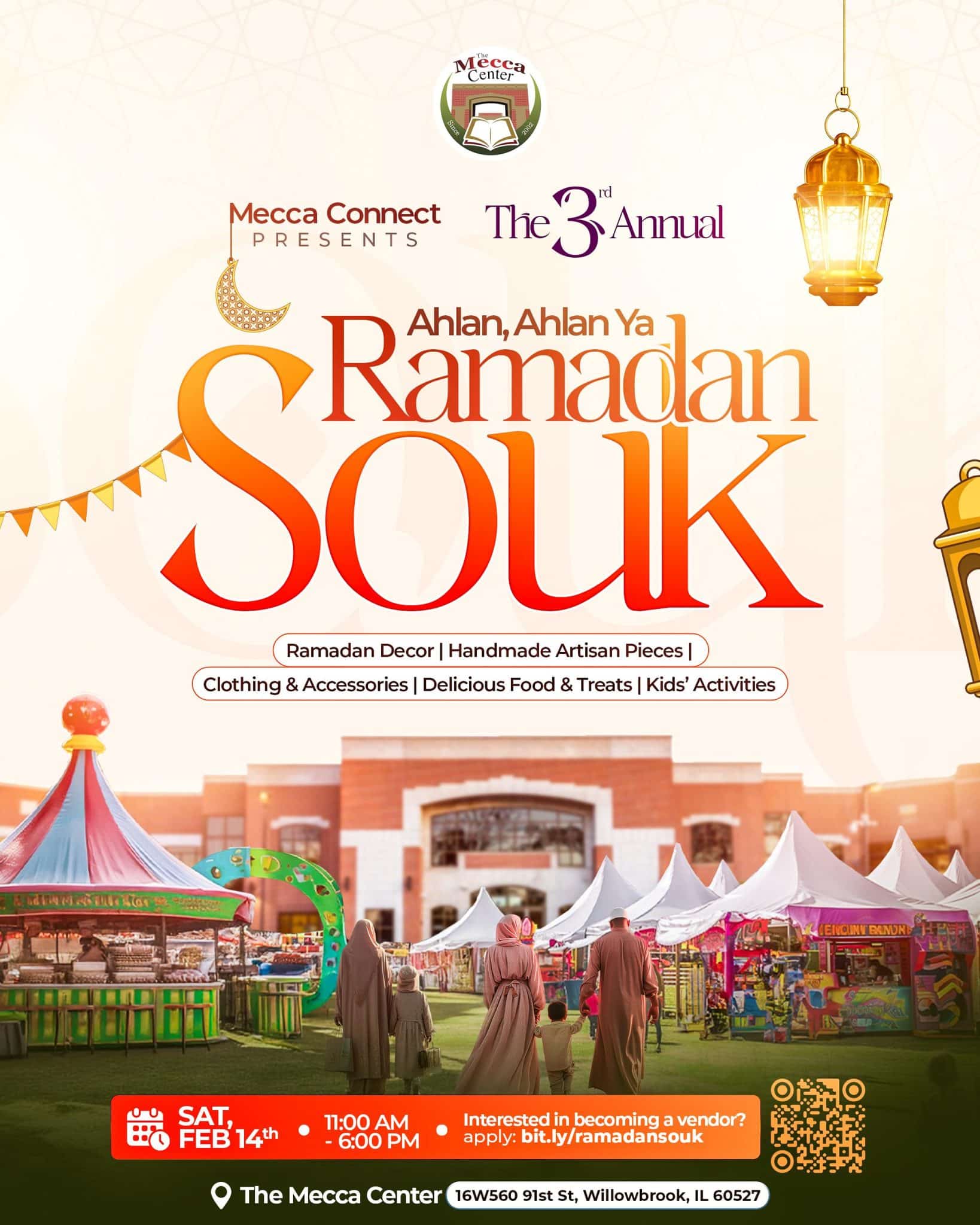 The 3rd Annual Ahlan, Ahlan Ya Ramadan Souk - The Mecca Center